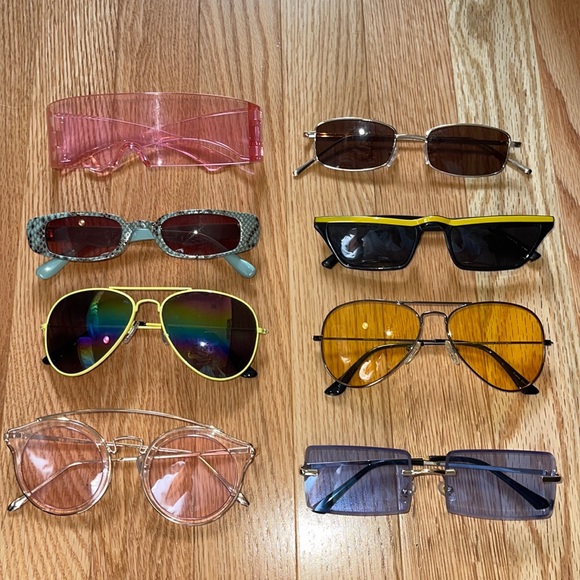Accessories | 8 Pairs Of Funky Glasses Entire Bundle | Poshmark